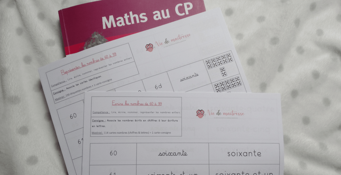 CP – Mathématiques – • Vie de maitresse
